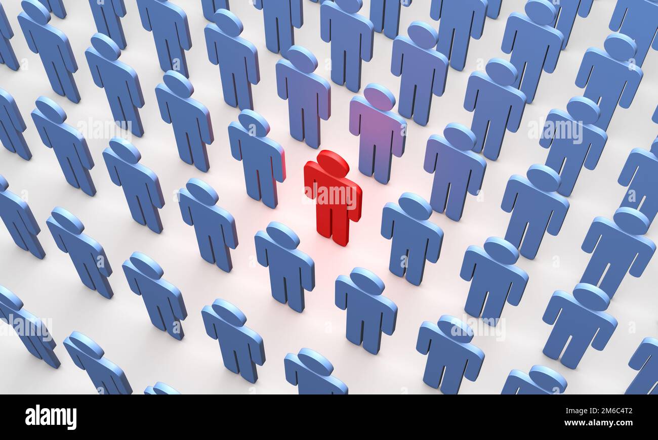 Different people character individuality hi-res stock photography and ...