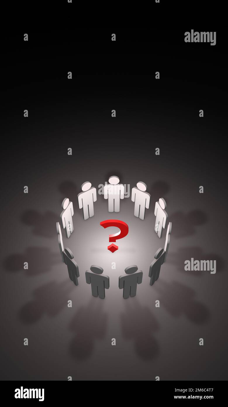 Brainstorm. 3D illustration rendering Stock Photo - Alamy