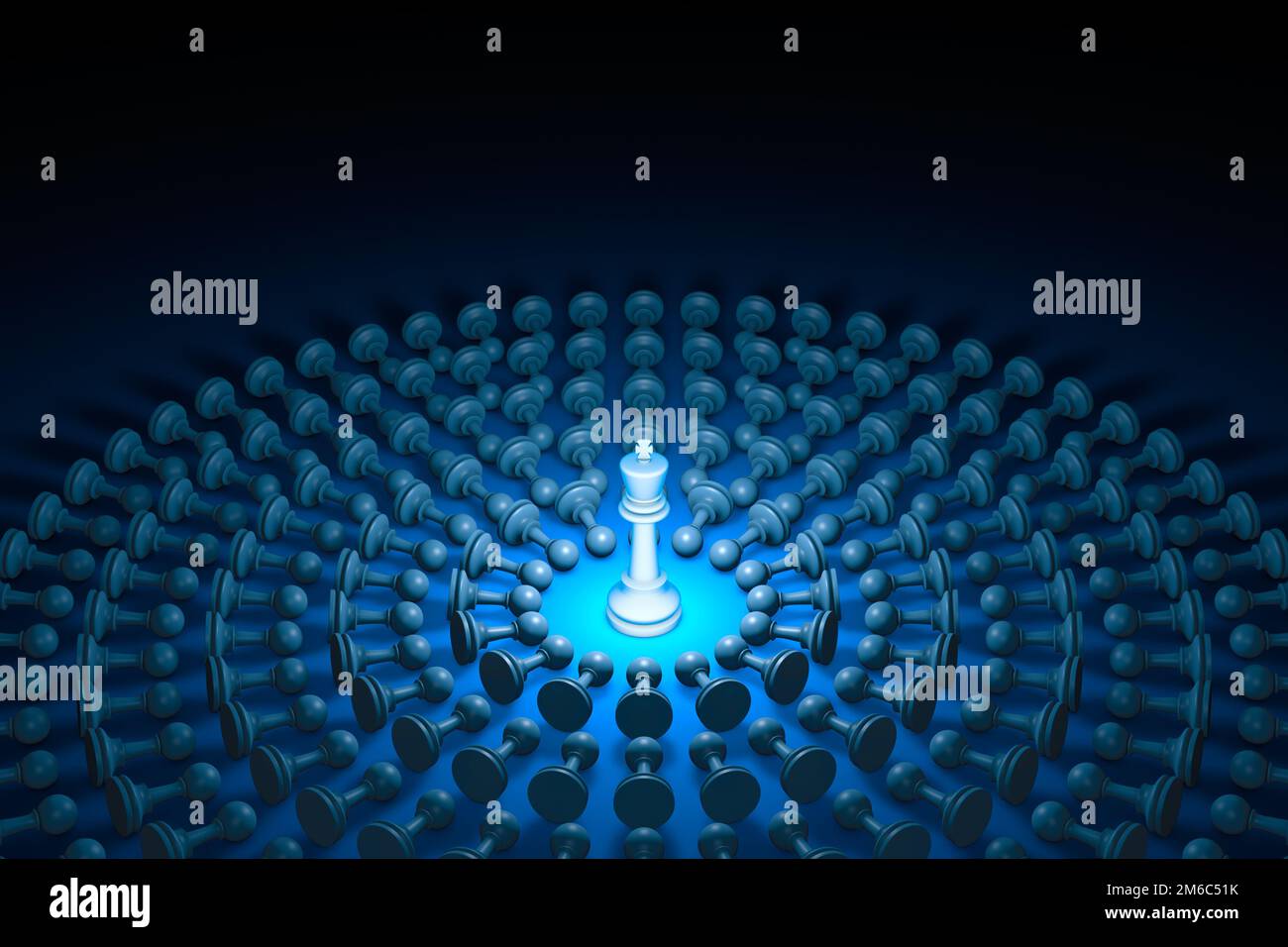 Great authority (chess metaphor). 3D rendering illustration Stock Photo ...