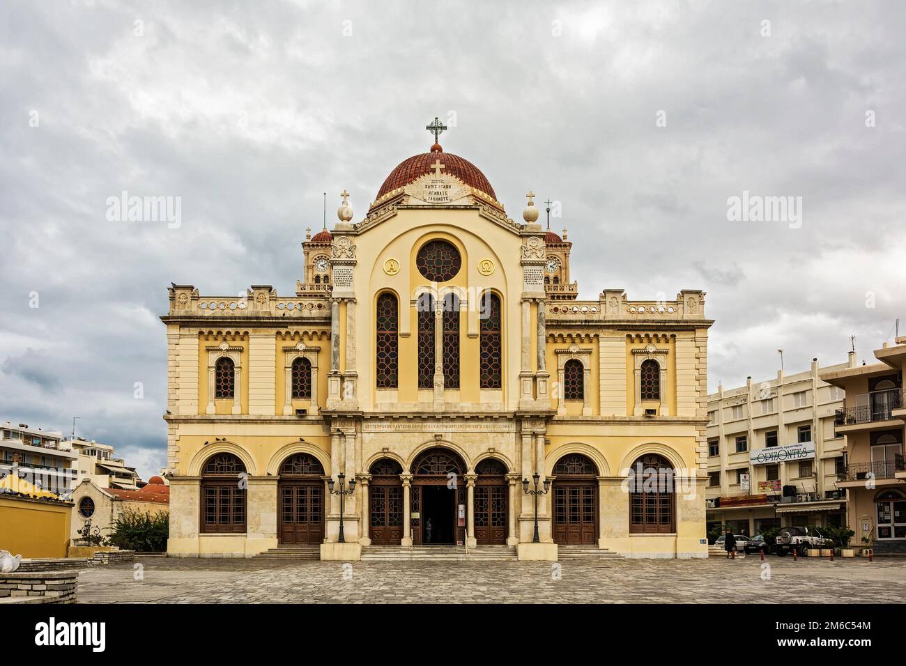 The Cathedral of Saint Mina (Minas) - Agios Minas (Greece, Crete ...