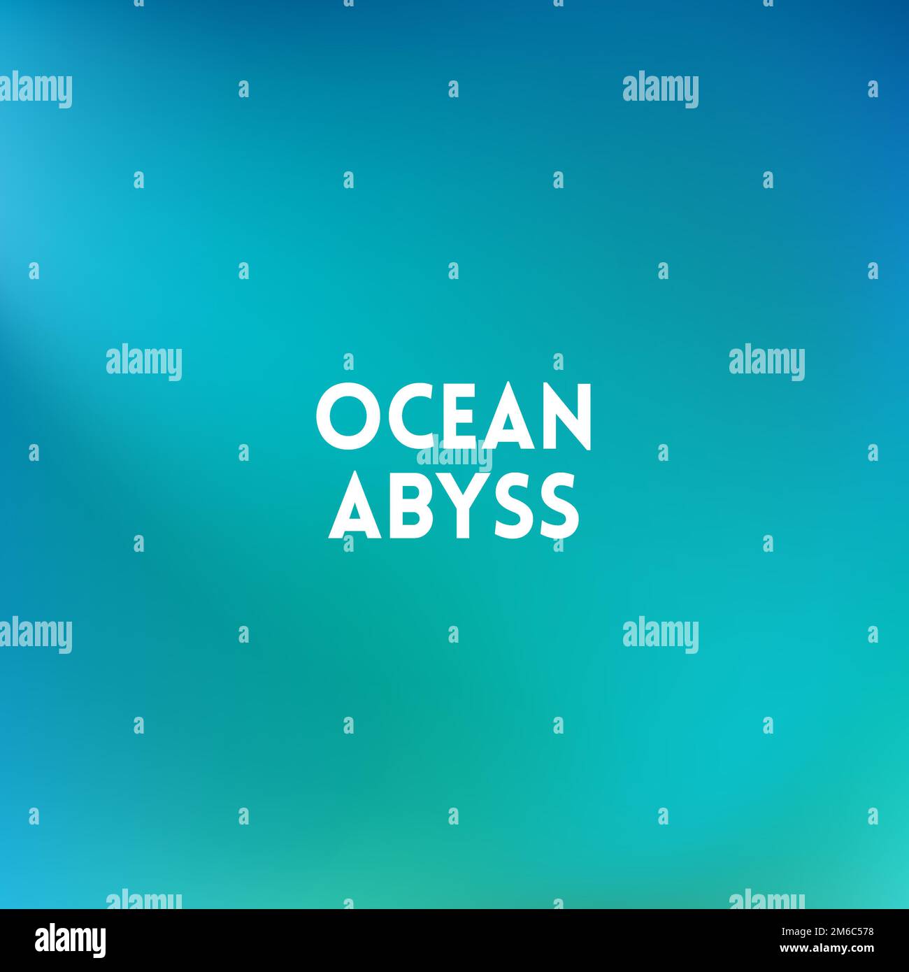 Square blurred background - turquoise colors With motivating quote ...