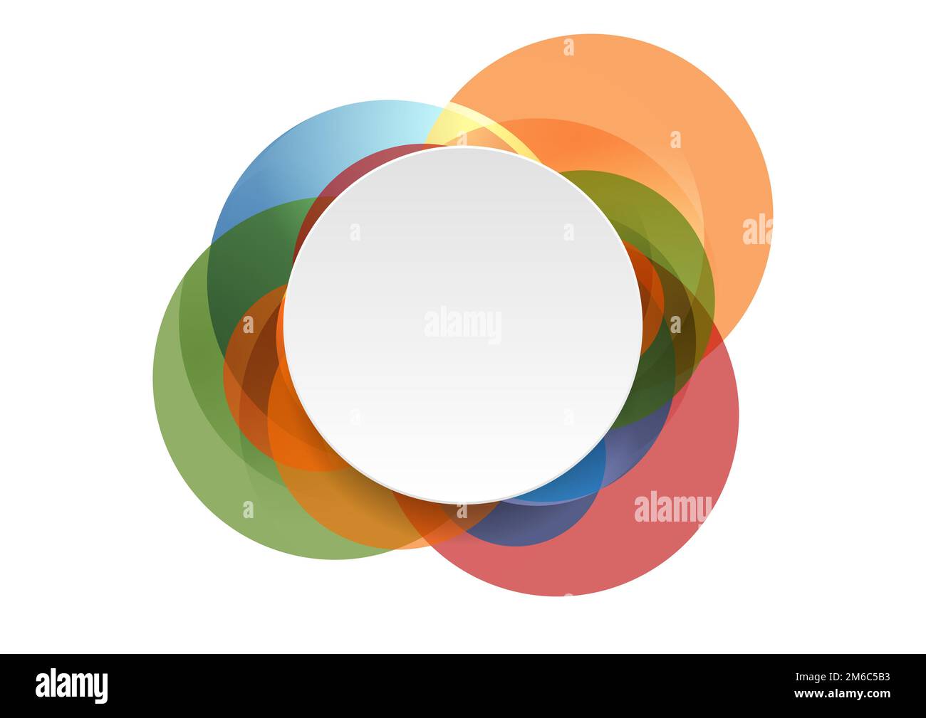 Abstract background tech circles Cut Out Stock Images & Pictures - Alamy