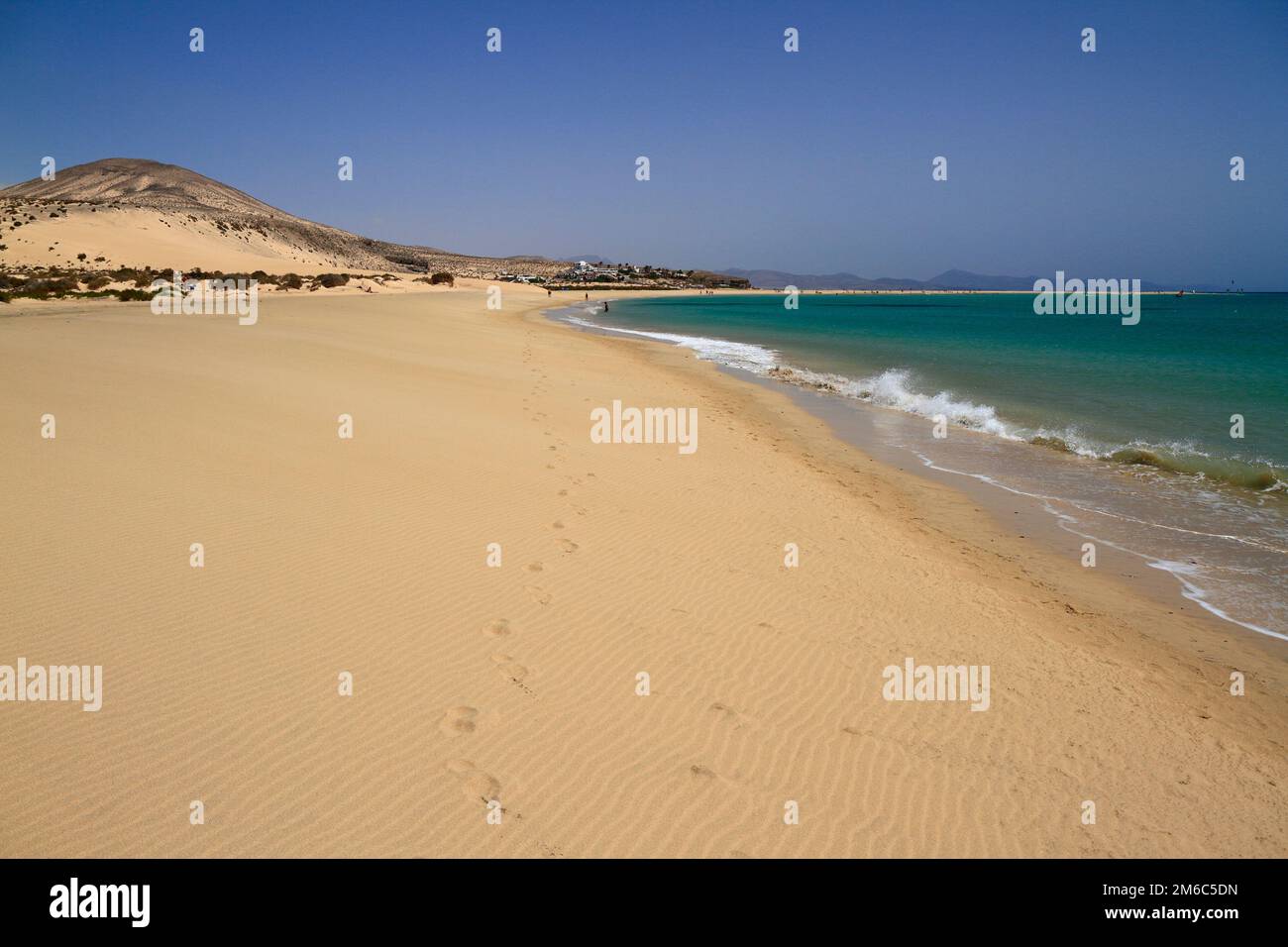 The famous lagoon in Risco El Paso at Playas de Sotavento ...