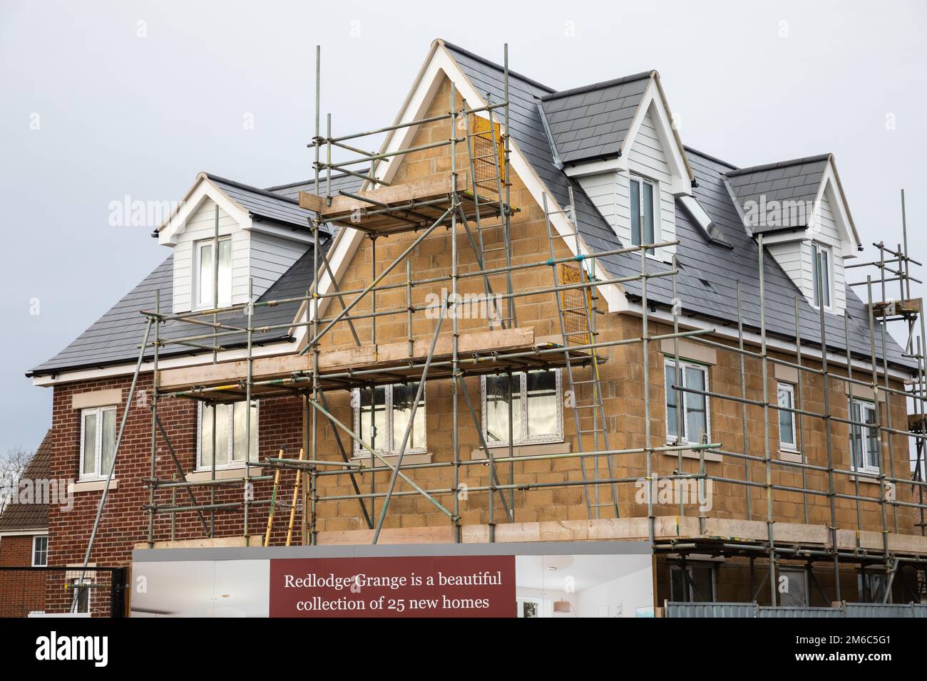 New Houses being built in Red Lodge, Suffolk Stock Photo - Alamy