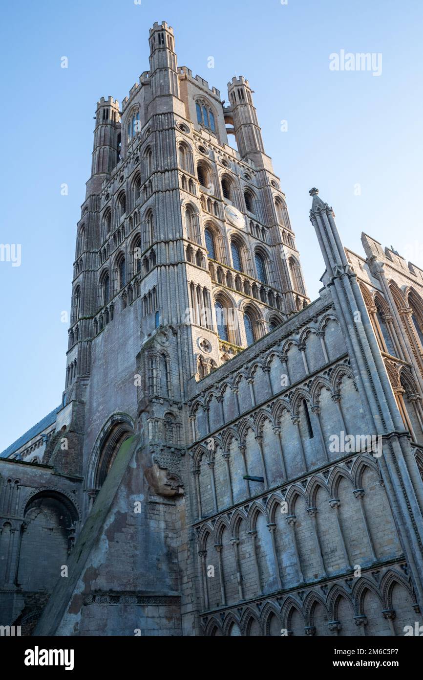 Ely cathedral clock hi-res stock photography and images - Alamy
