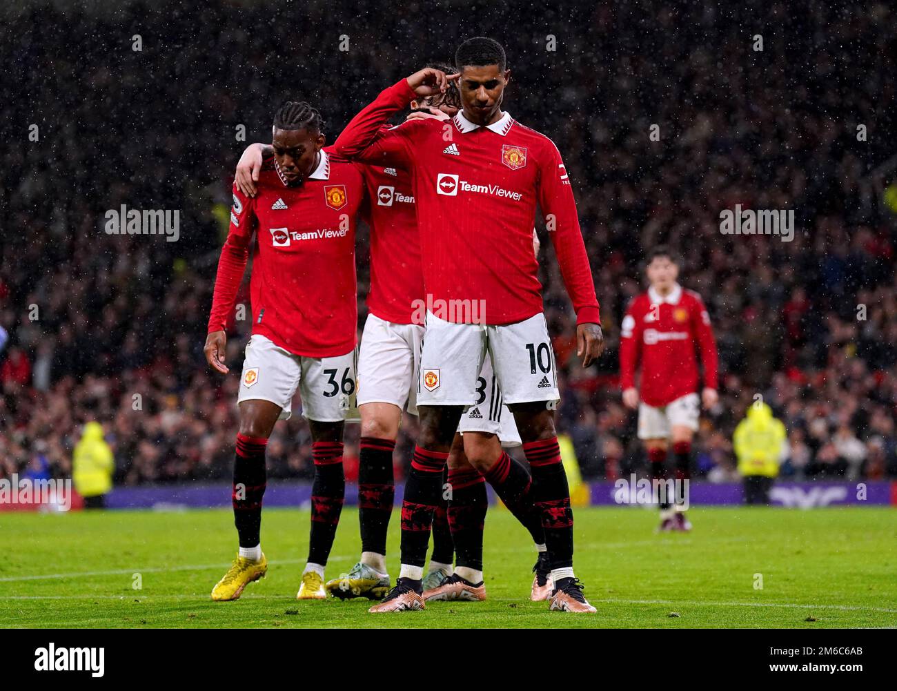 Marcus rashford 2023 celebrates hi-res stock photography and images - Alamy