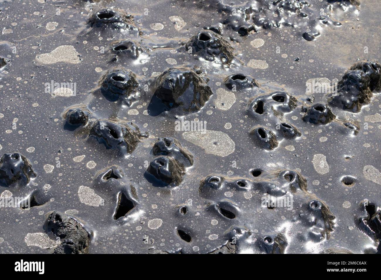 Diesel spill ground hi-res stock photography and images - Alamy