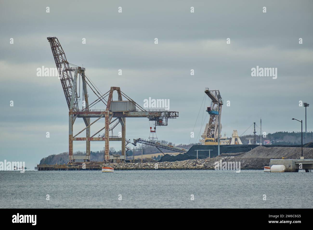 The Sydney International Coal Pier Is In Sydney Nova Scotia Canada It Is Owned By Nova Scotia