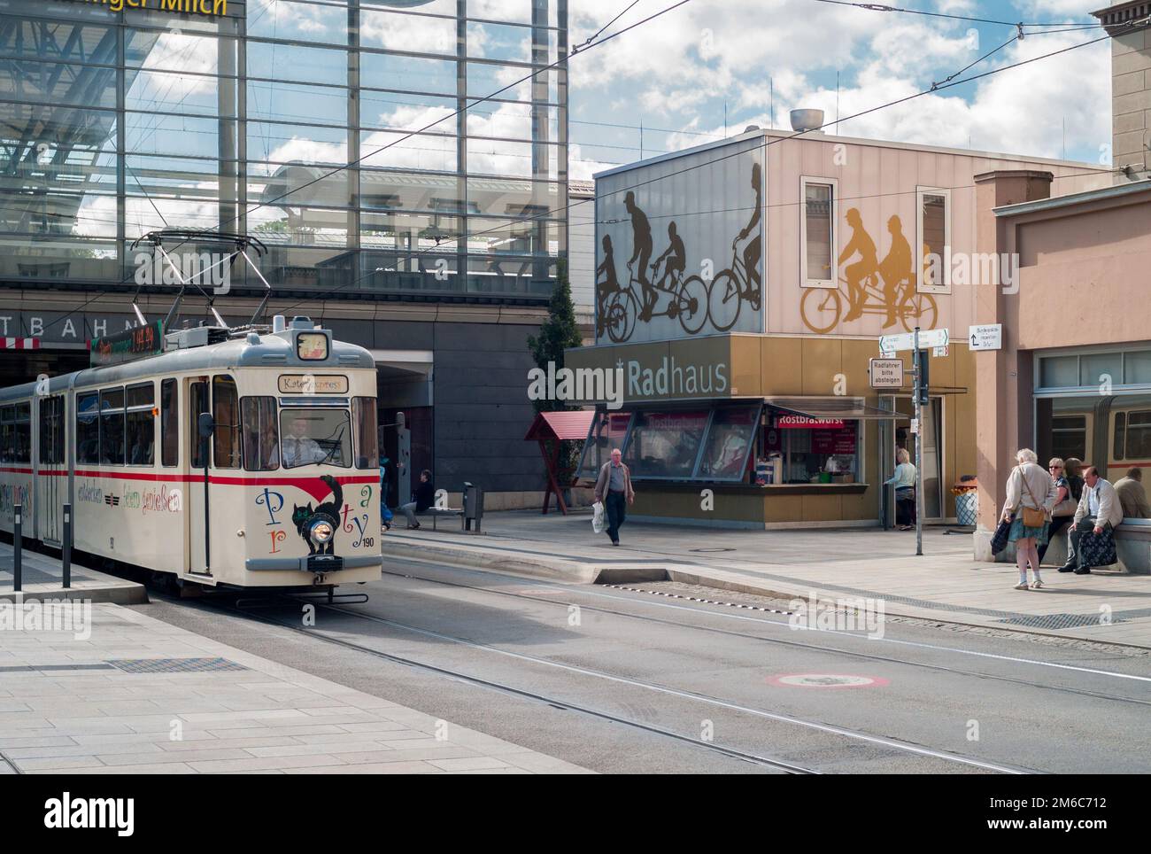 Nostalgische straßenbahn hi-res stock photography and images - Alamy