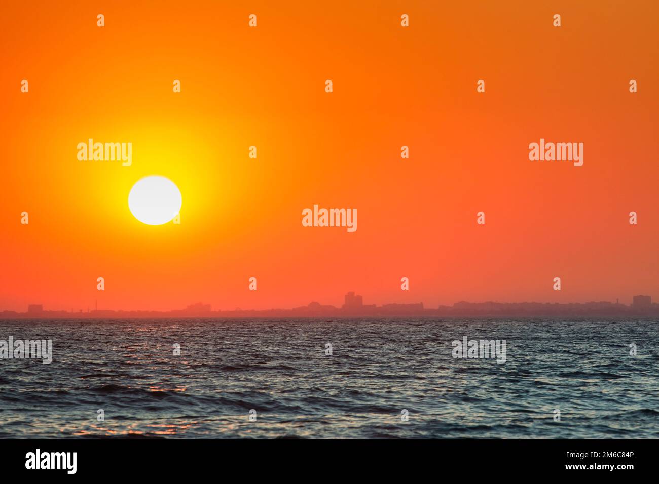 Beautiful coastal city landscape sunset hi-res stock photography and ...