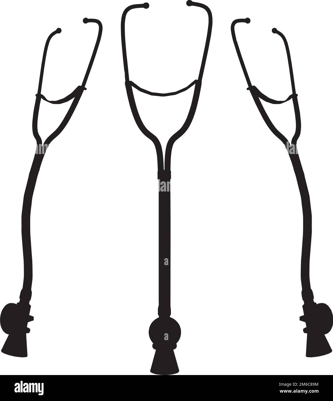 Stethoscope Vector. Illustration On White Background. A vector ...
