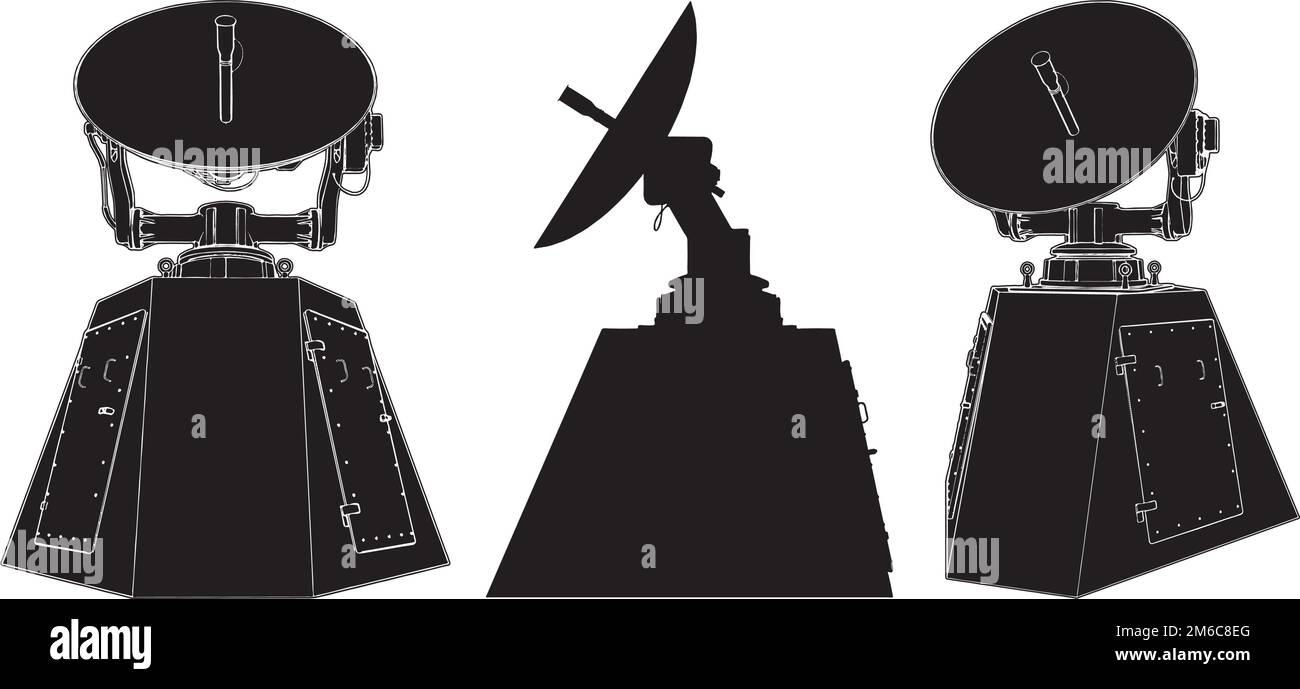 Satellite Antenna Vector Stock Vector Image & Art - Alamy