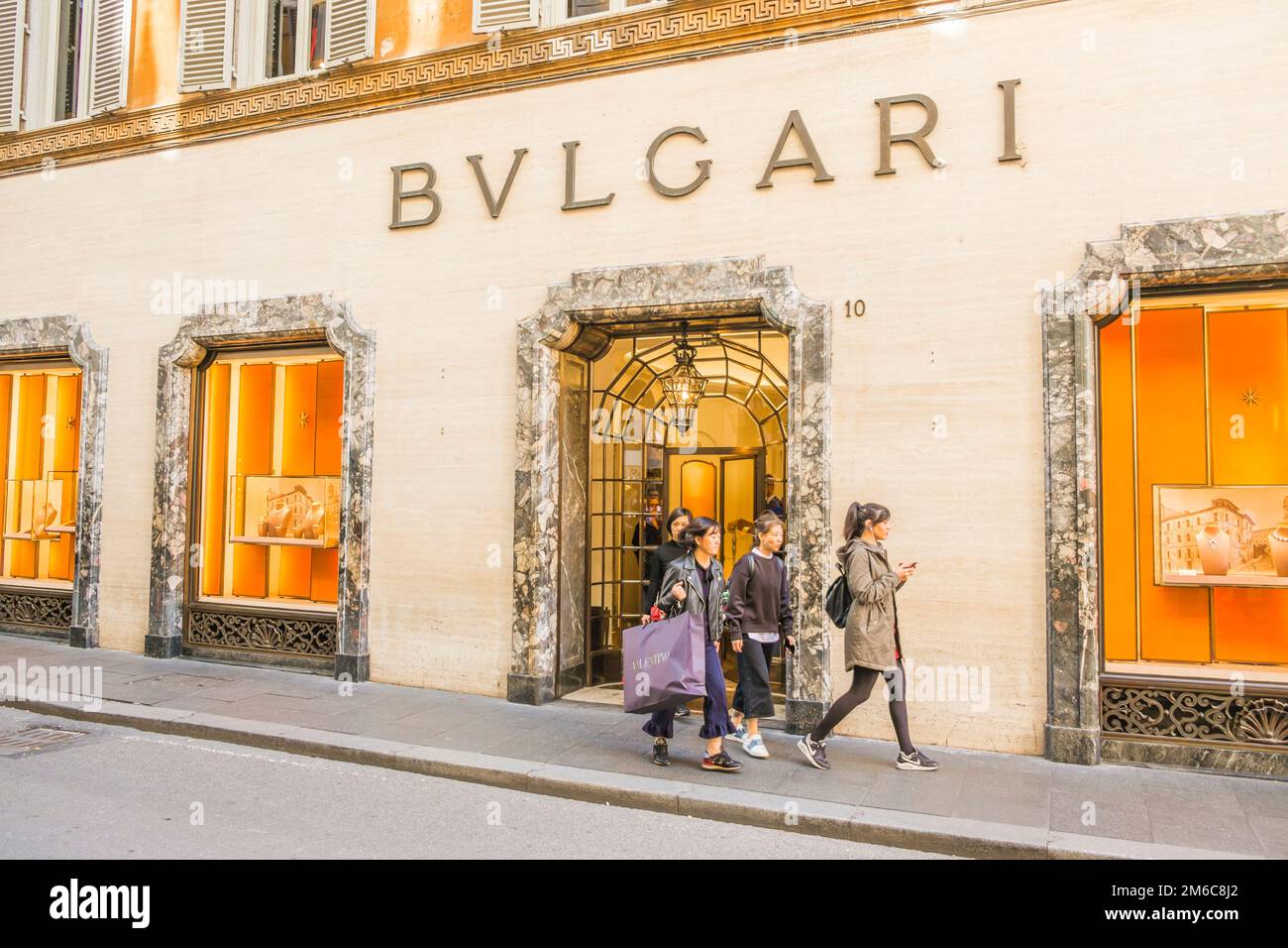 Valentino store rome hi-res stock photography and images - Alamy