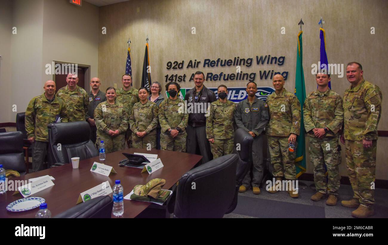 U.S. Air Force Maj. Gen. Kenneth T. Bibb Jr., 18th Air Force commander ...
