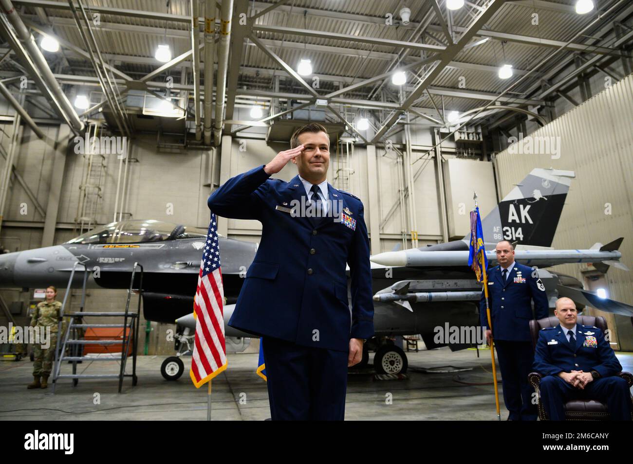 U.S. Air Force Lt. Col. Albert Roper, the 18th Aggressor Squadron ...