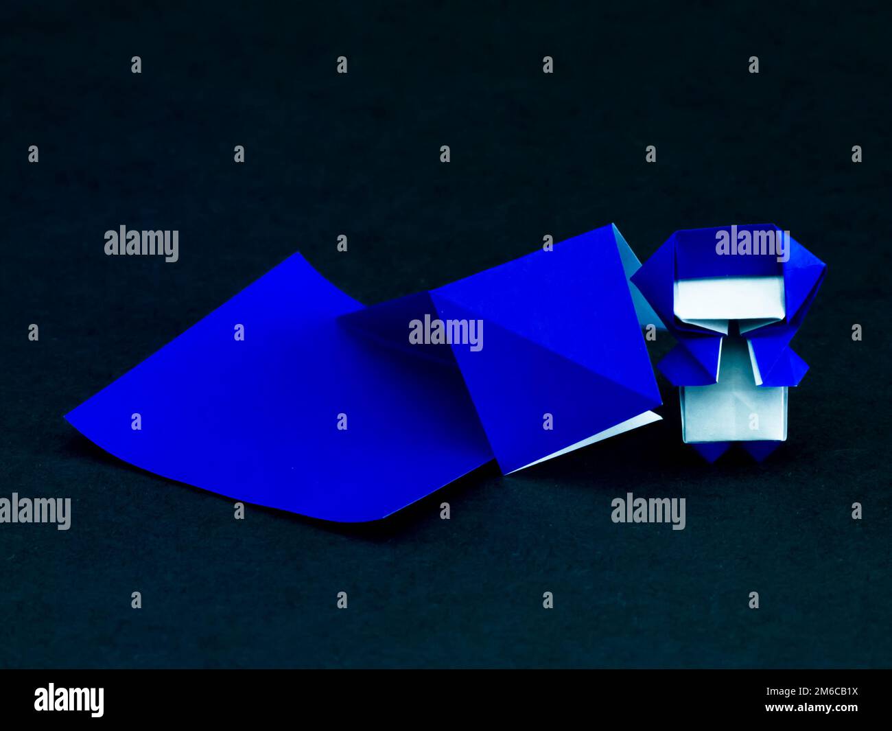 Japanese Origami Toys Folding Instructions; How to Play Stock Photo - Alamy