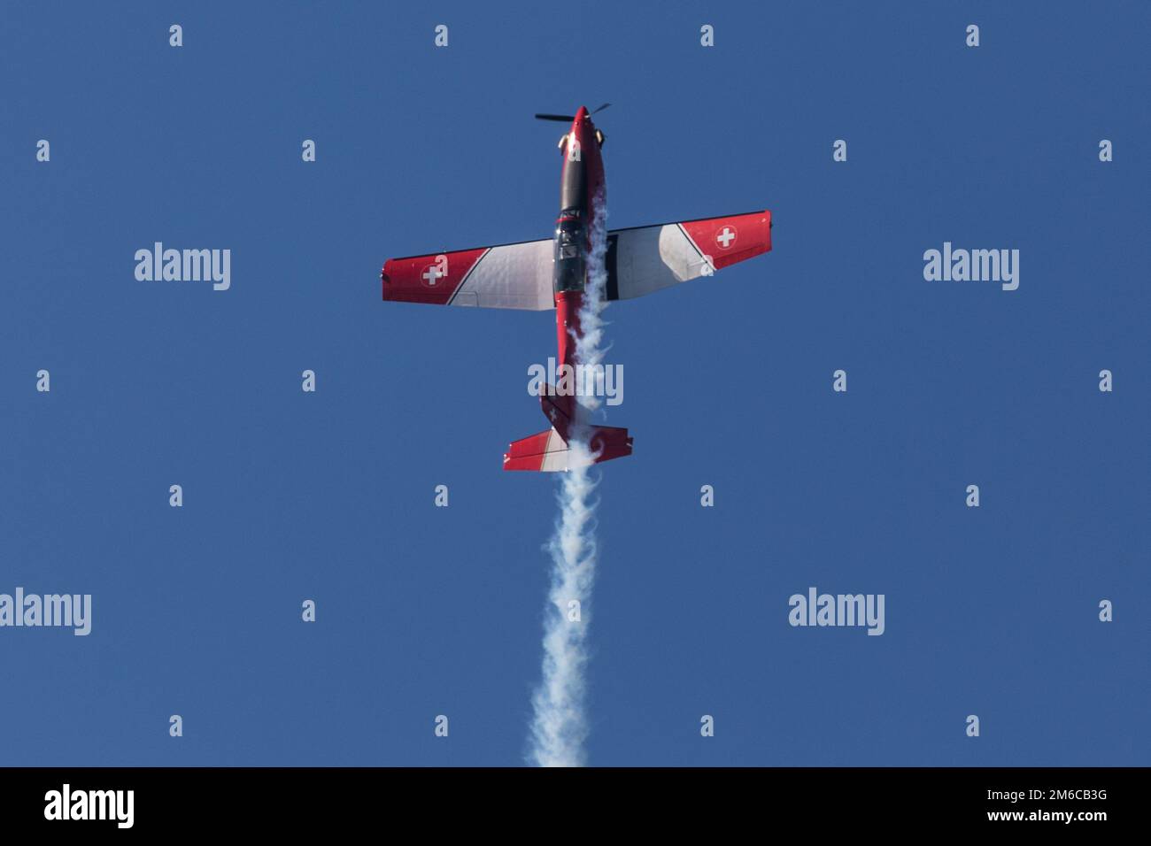 PC-7 Team of the Swiss Air Force Stock Photo - Alamy