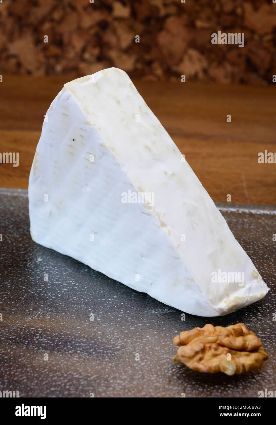 Cheese collection, French brie de Meaux cheese from Seine-et-Marne ...