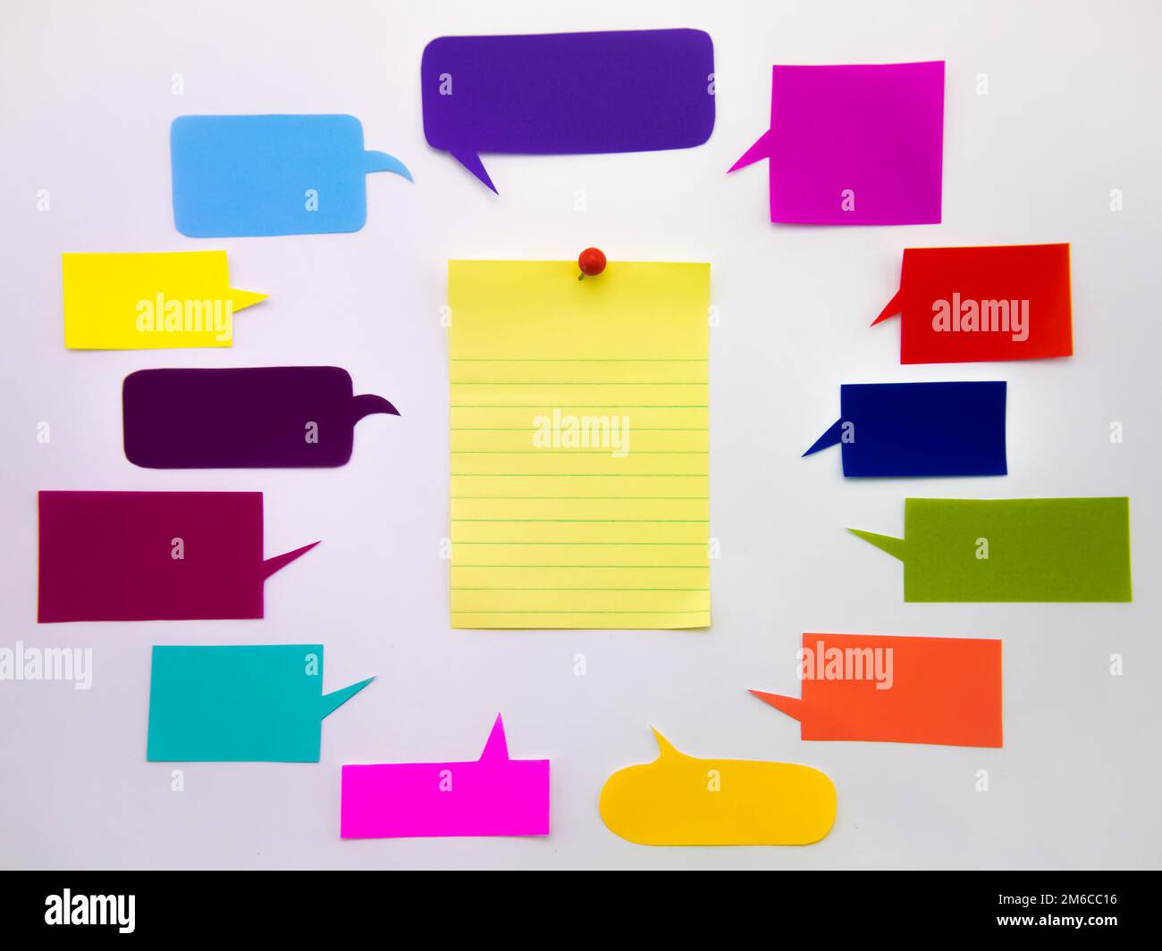 Colorful notes hi-res stock photography and images - Alamy