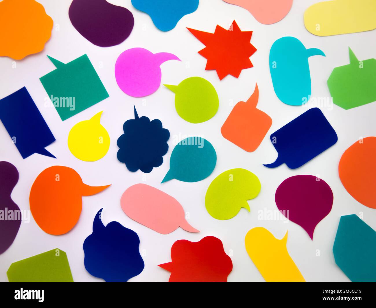Colorful Balloons (White Background Stock Photo - Alamy