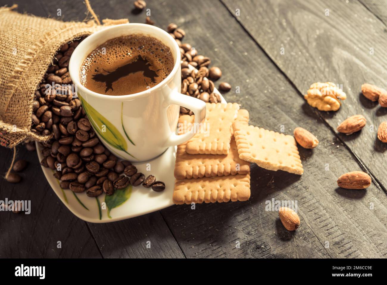 Relaxing coffee biscuits hi-res stock photography and images - Alamy