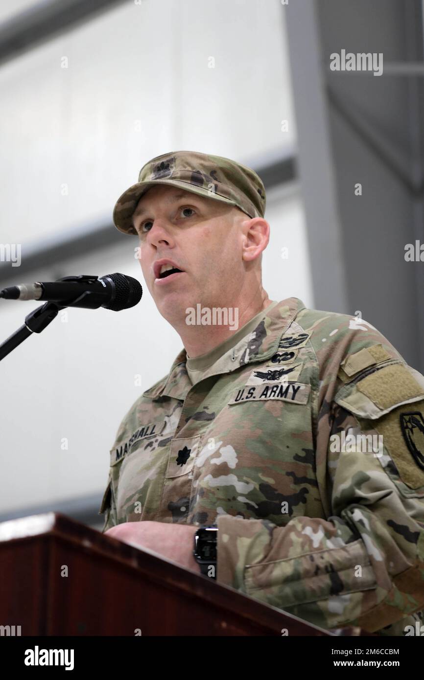U.S. Army Lt. Col. William “Doug” Marshall, commander of the 1st ...