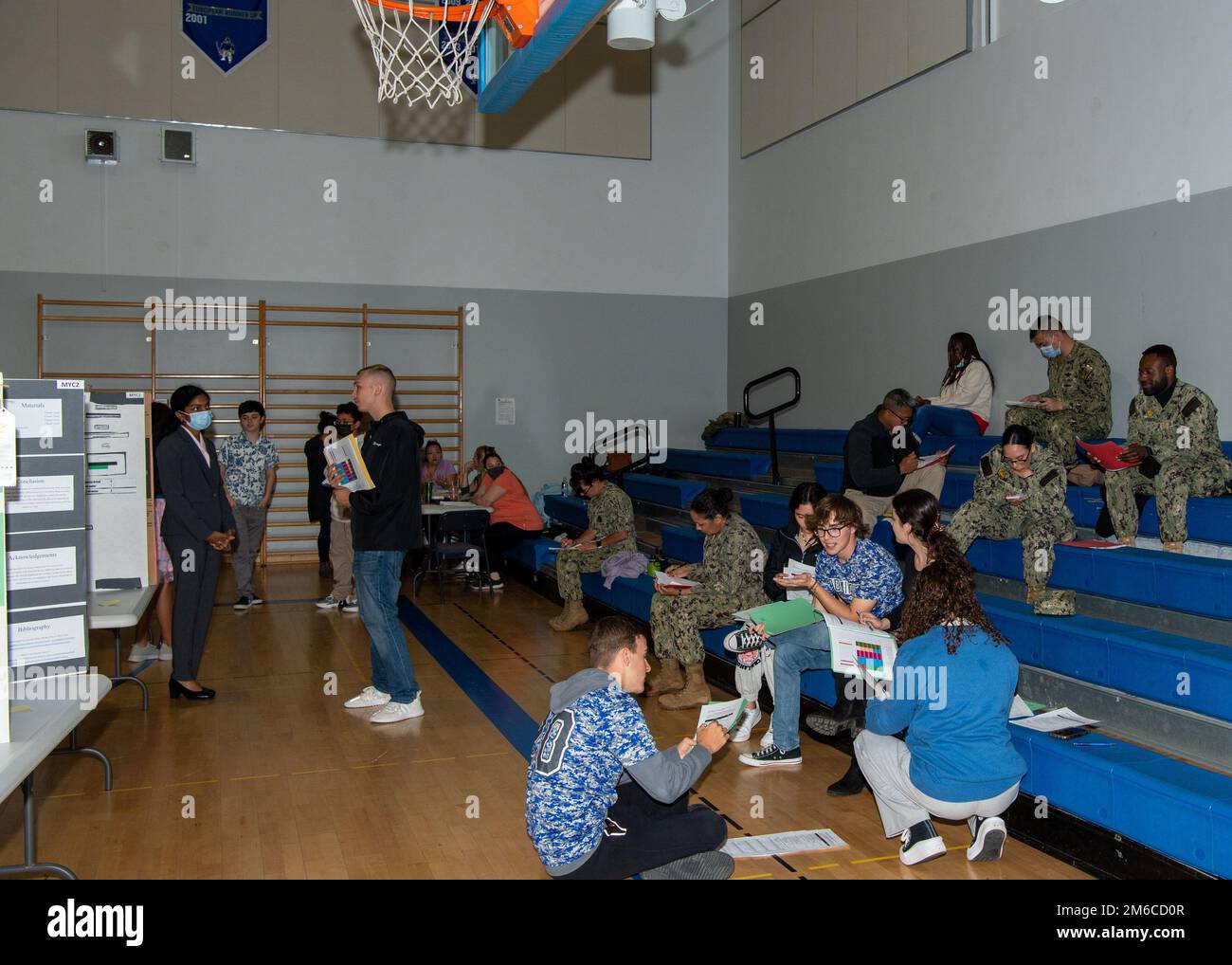 NAVAL STATION ROTA, Spain (Mar. 19, 2022)- Volunteer judges at David ...