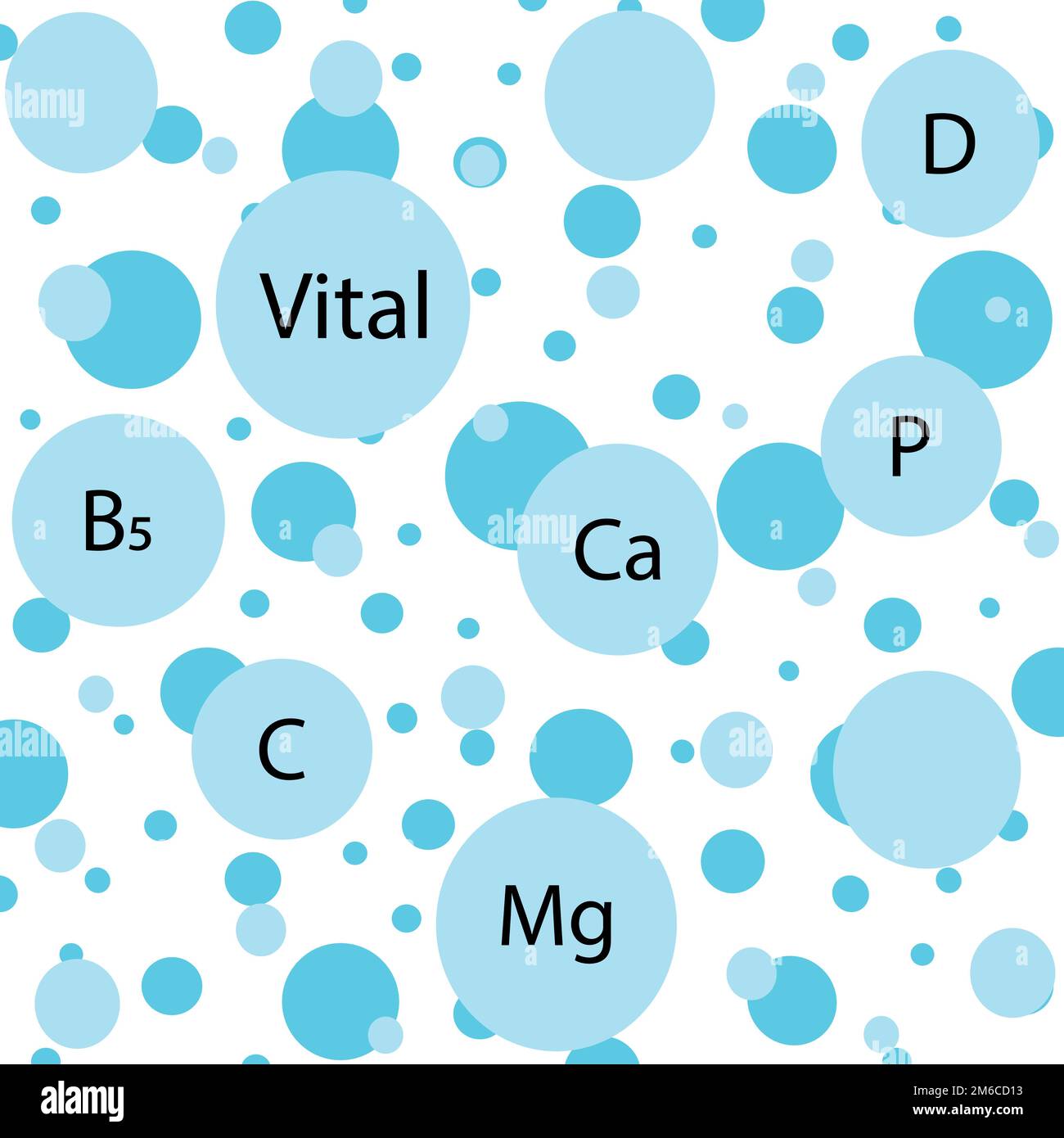 Abstract background texture of color spots in trendy pale blue hue with ...