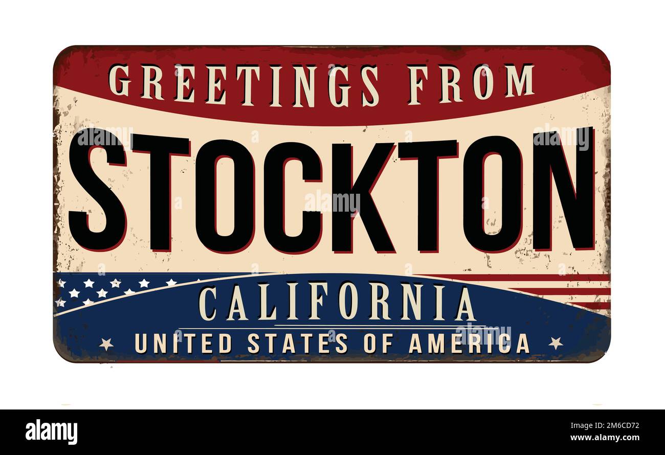 Stockton on a map Stock Vector Images - Alamy