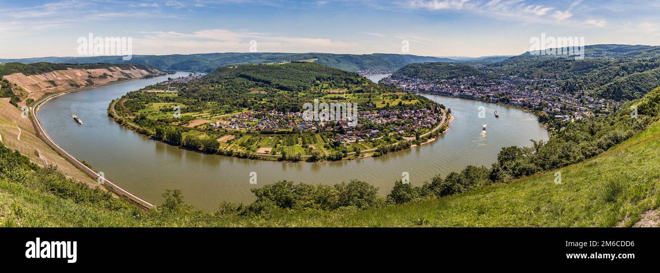 Loop of river rhine hi-res stock photography and images - Alamy