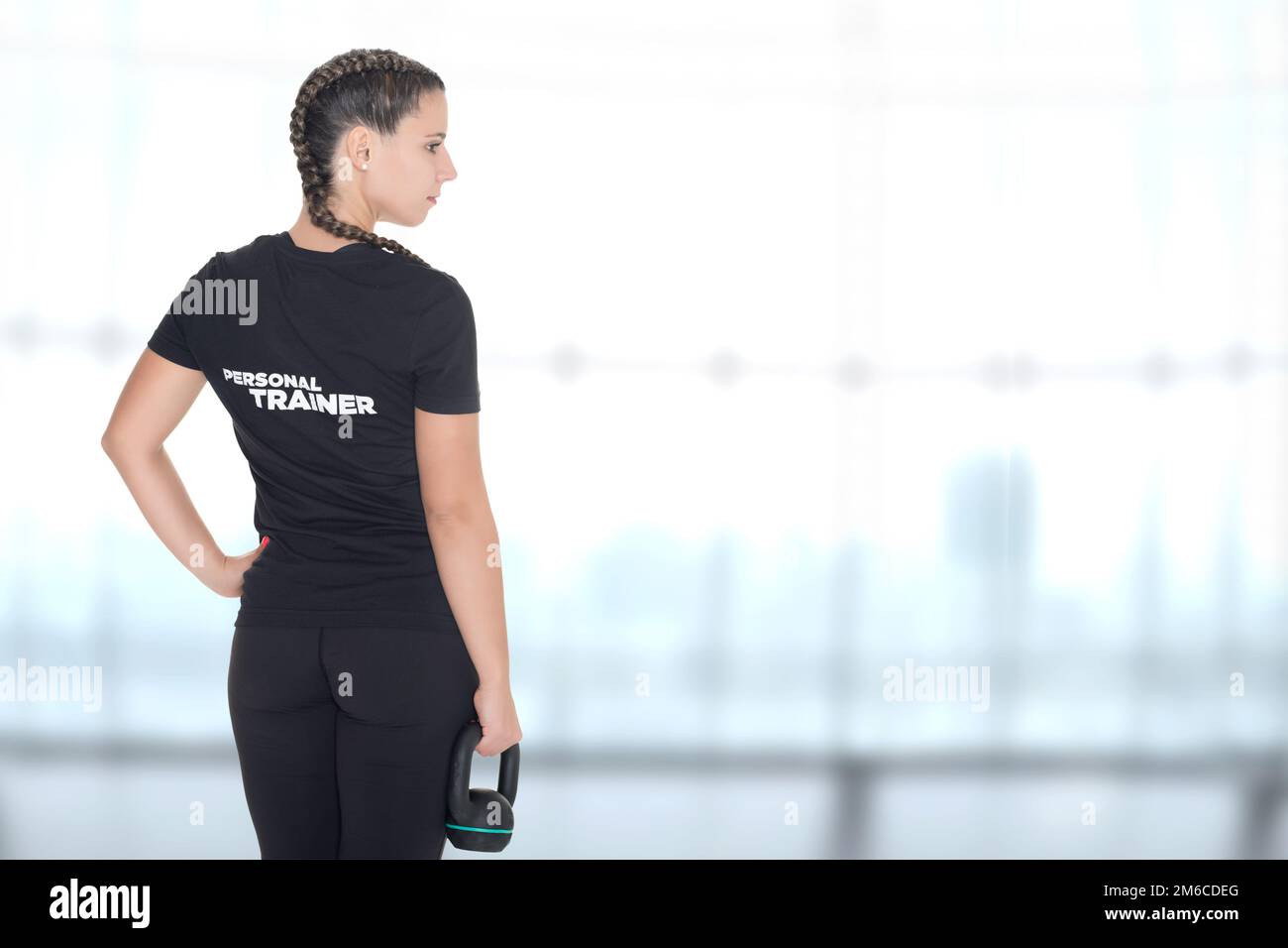 Female Personal Trainer Stock Photo - Alamy
