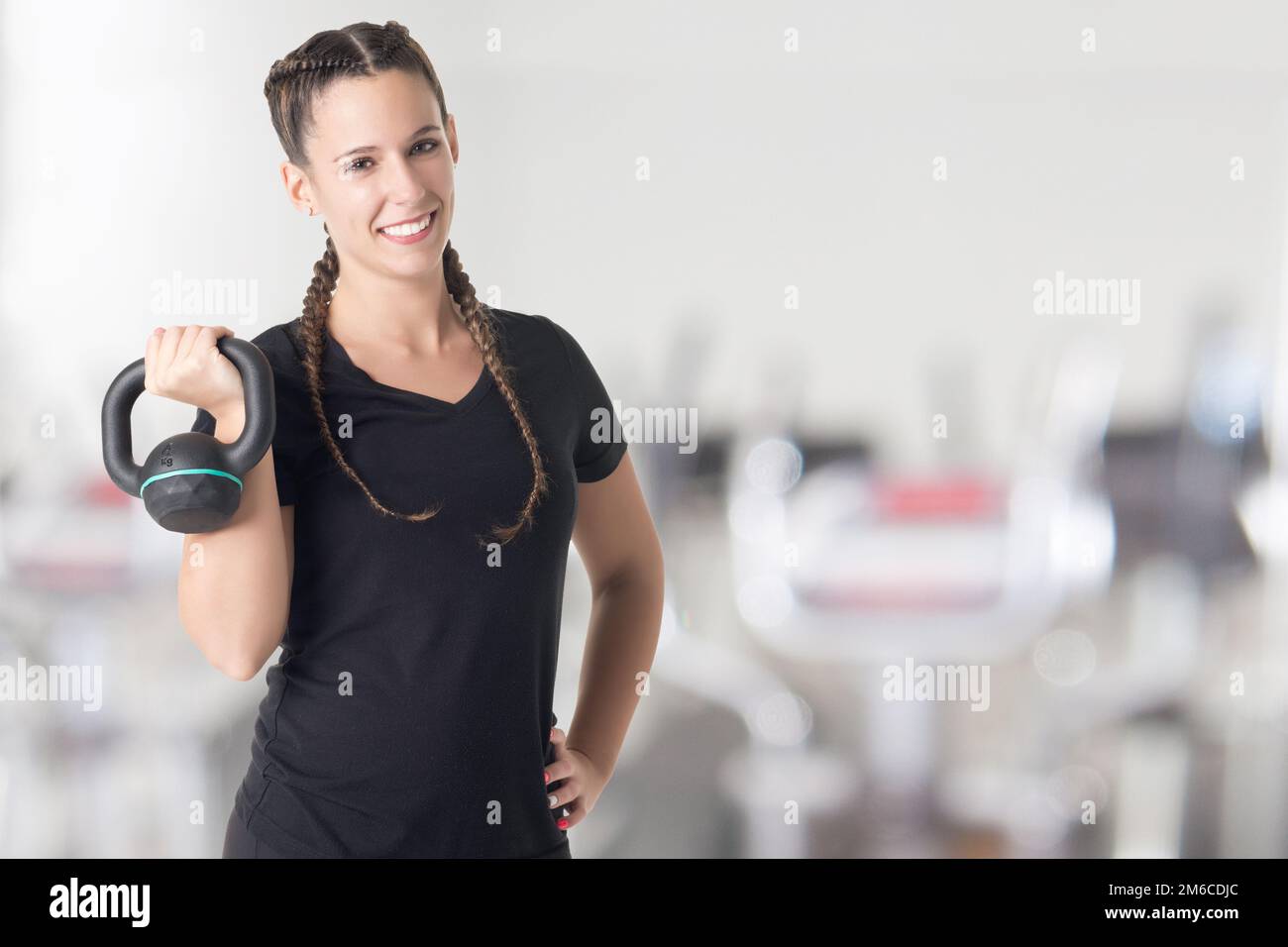 Female Personal Trainer Stock Photo - Alamy