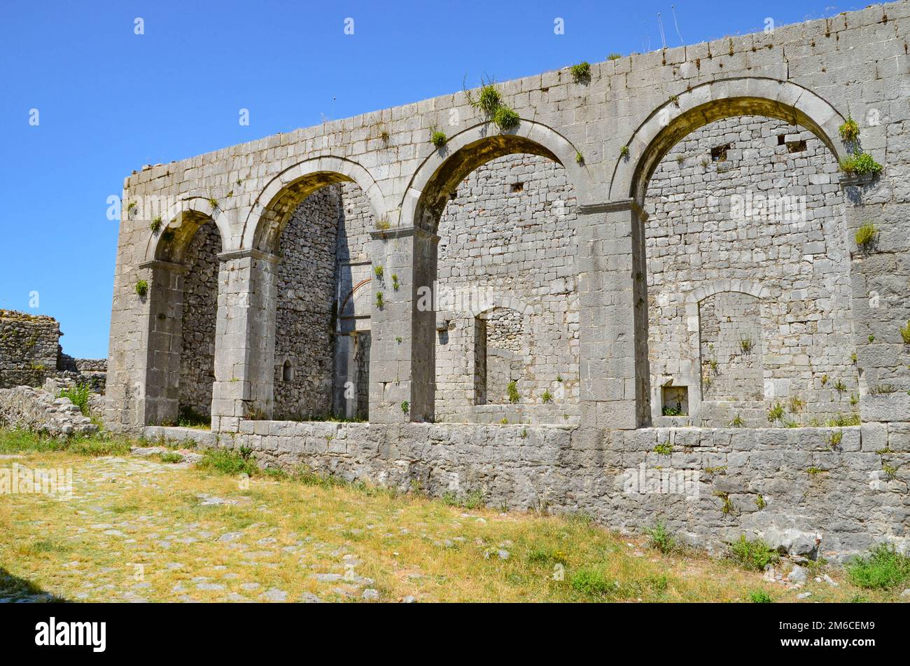 Rozafa Castle in Shkoder, Albania Stock Photo - Alamy
