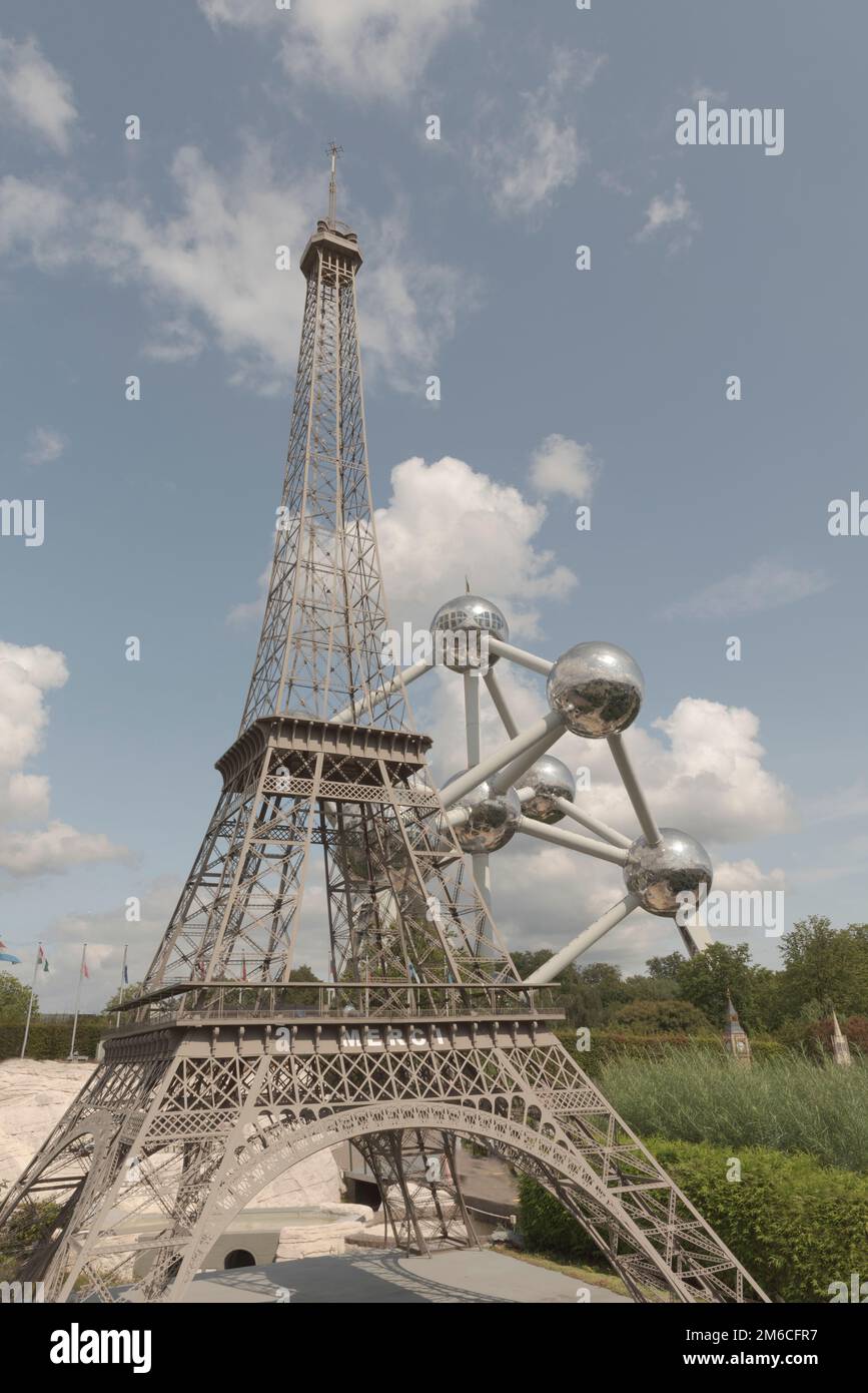 Brussels, Brussels-Capital Region, Belgium 20-08-2021. Miniatures at ...