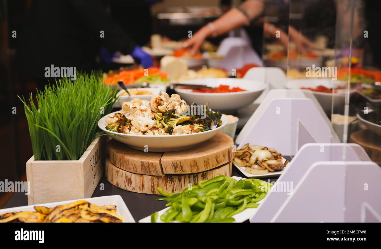 wedding food buffet style catering eating at reception happy meal and ...