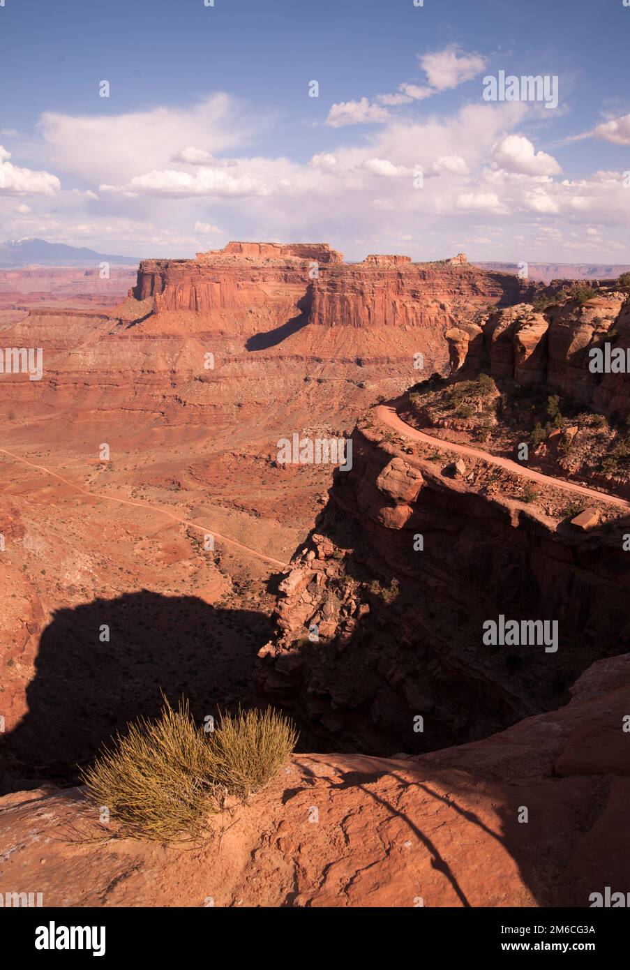 Canyonlands National Park Southeastern Utah Red Rock Ridges Stock Photo ...
