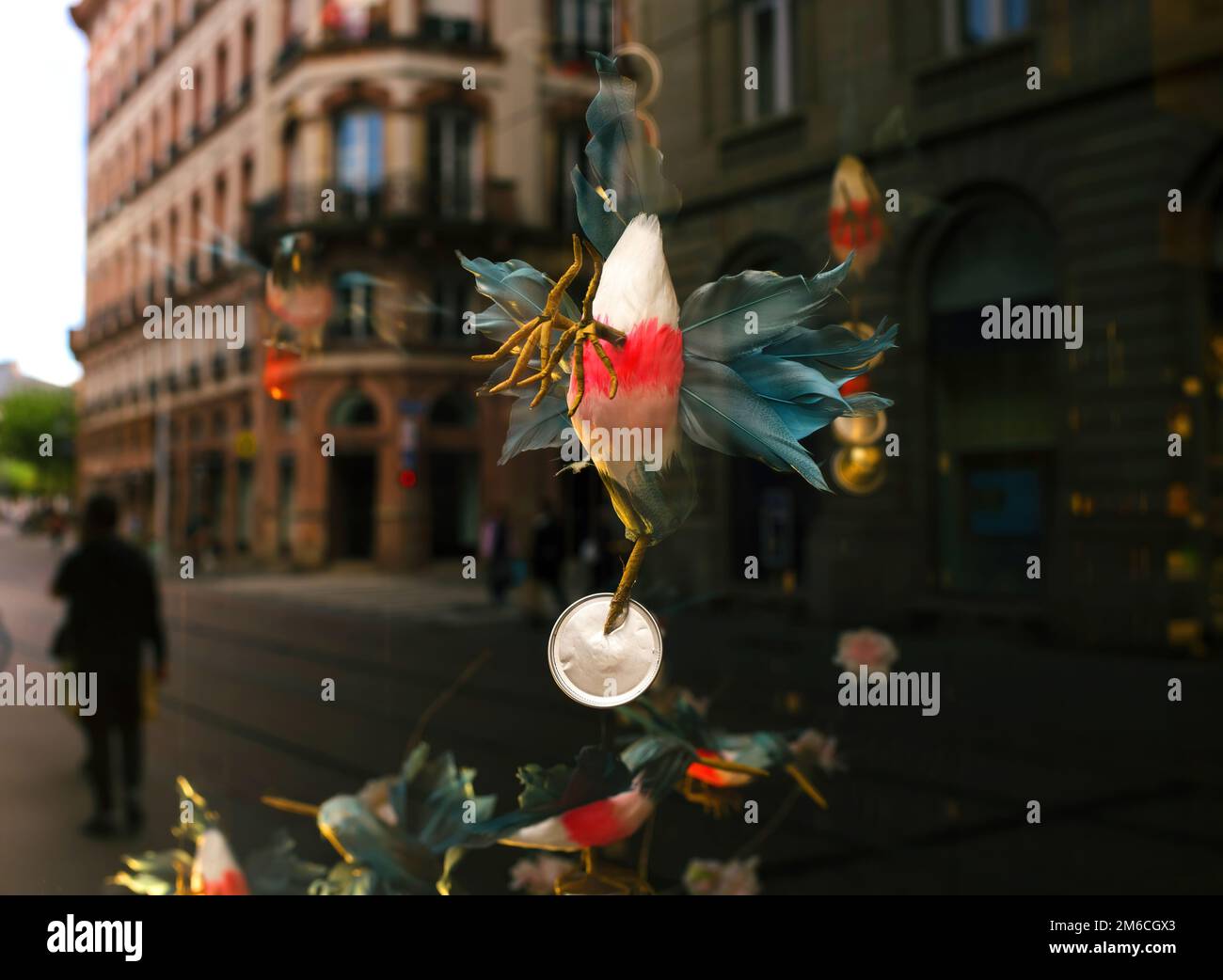 Strasbourg, France - Sep 9, 2022: colibri birds holding Nespresso ...