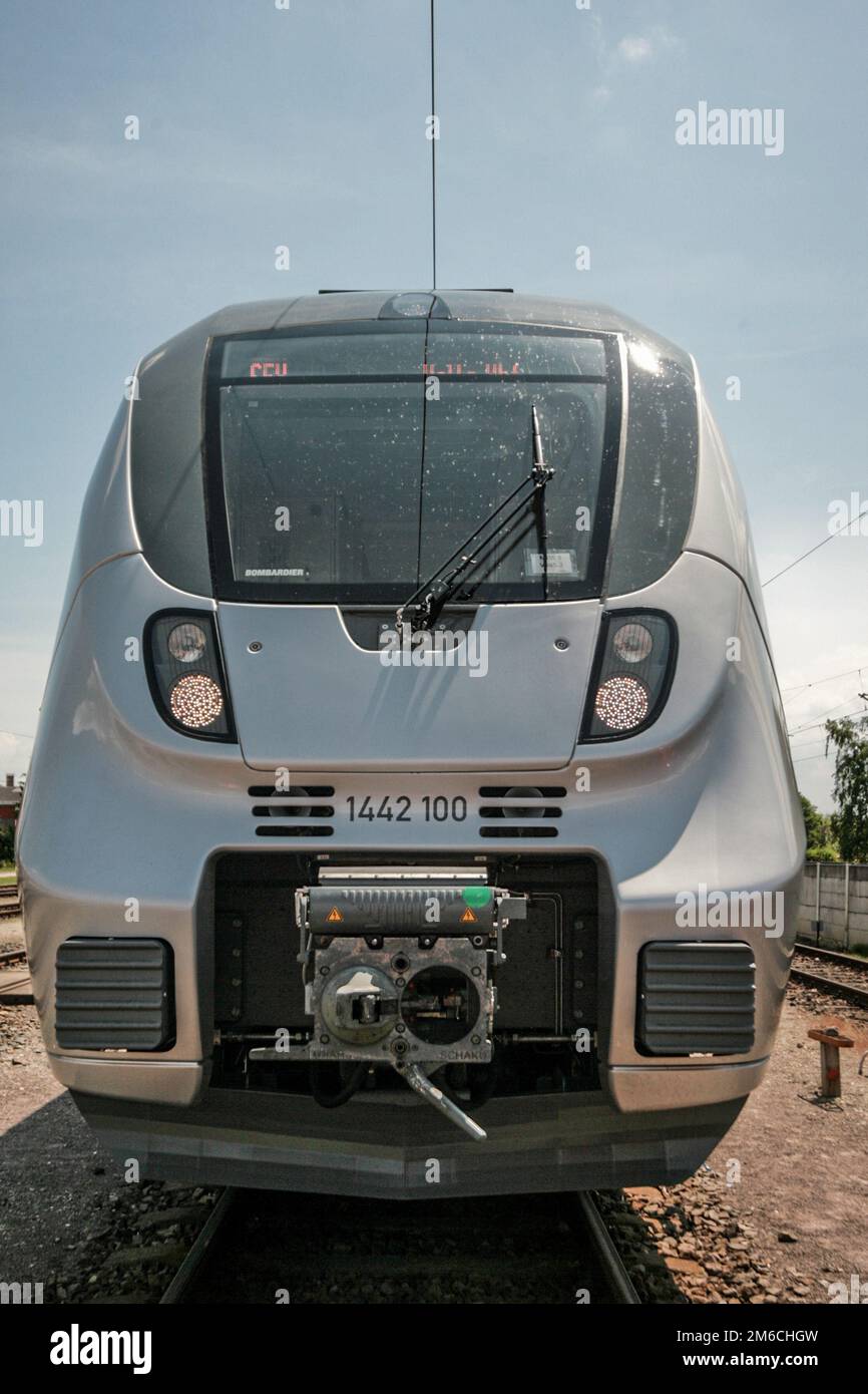 Commissioning of Commuter-trains for Deutsche Bahn Stock Photo - Alamy