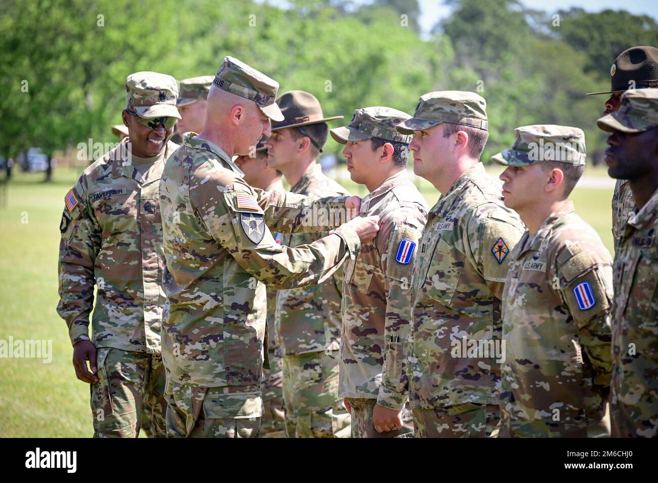 Brig. Gen. Patrick R. Michaelis, Fort Jackson commanding general, and ...
