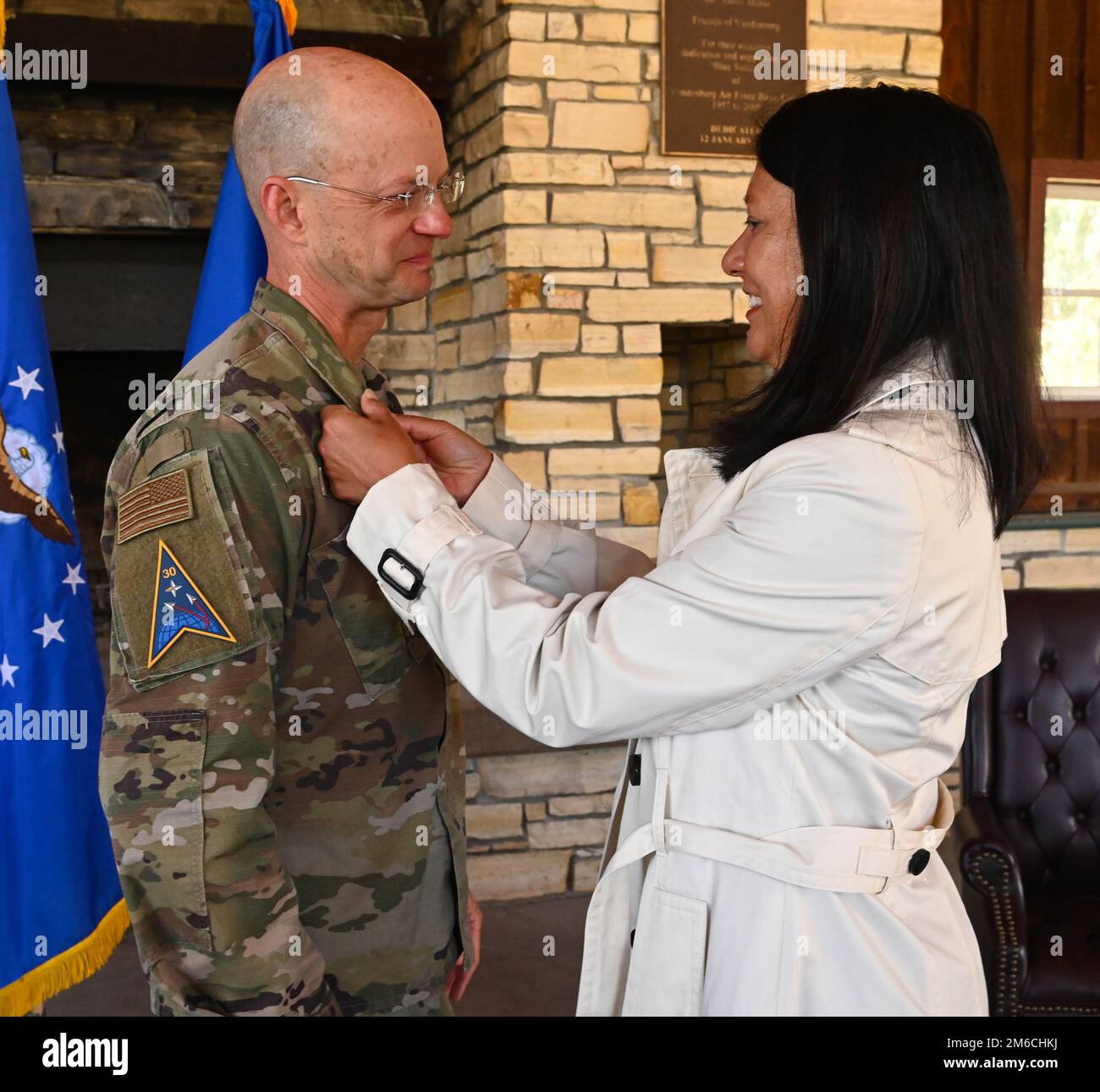U.S. Air Force Col. David Rickards, Space Launch Delta 30 director of ...