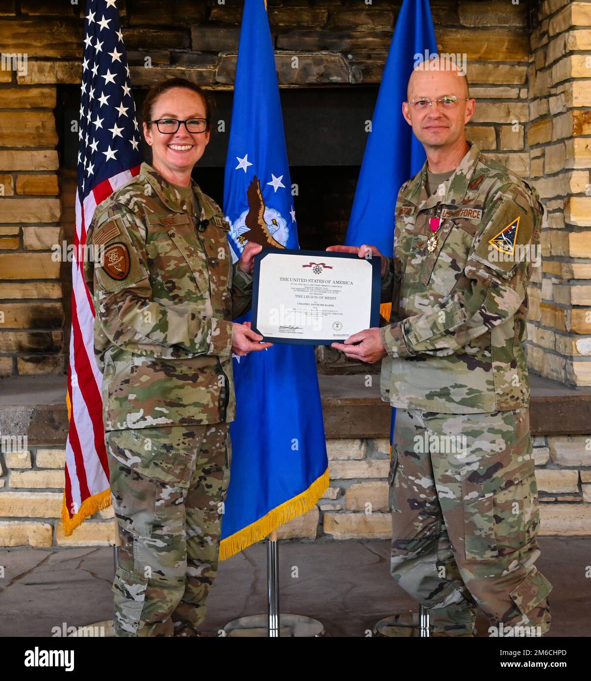 U.S. Air Force Col. David Rickards, Space Launch Delta 30 director of ...