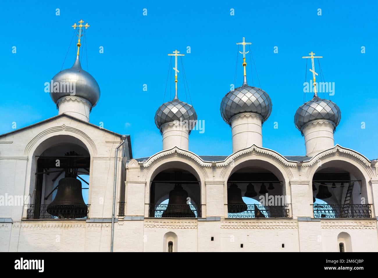 Rostov kremlin domes church hi-res stock photography and images - Alamy