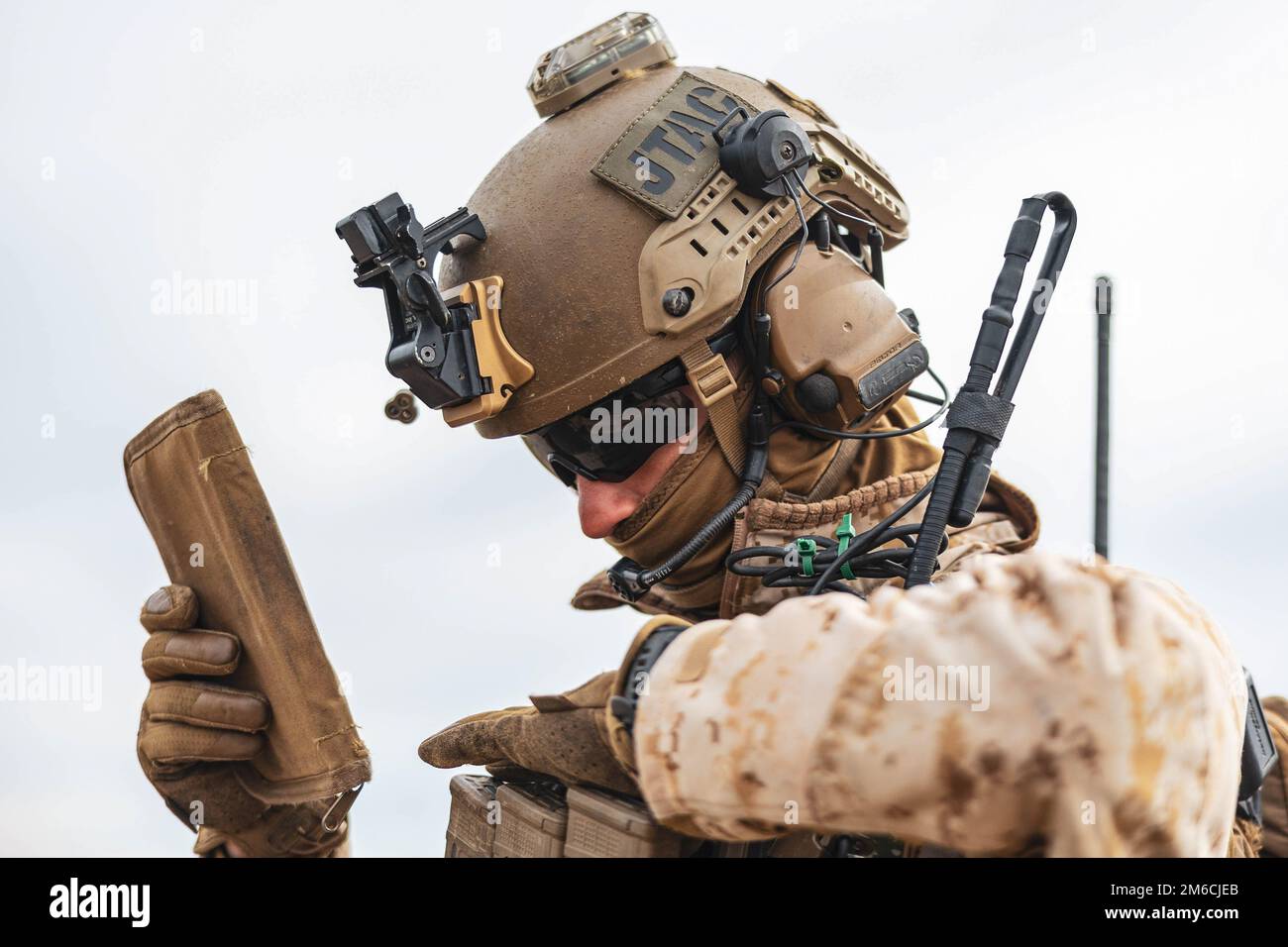 U.S. Marine Corps Sgt. Zachary Dugger, a Joint Terminal Attack ...