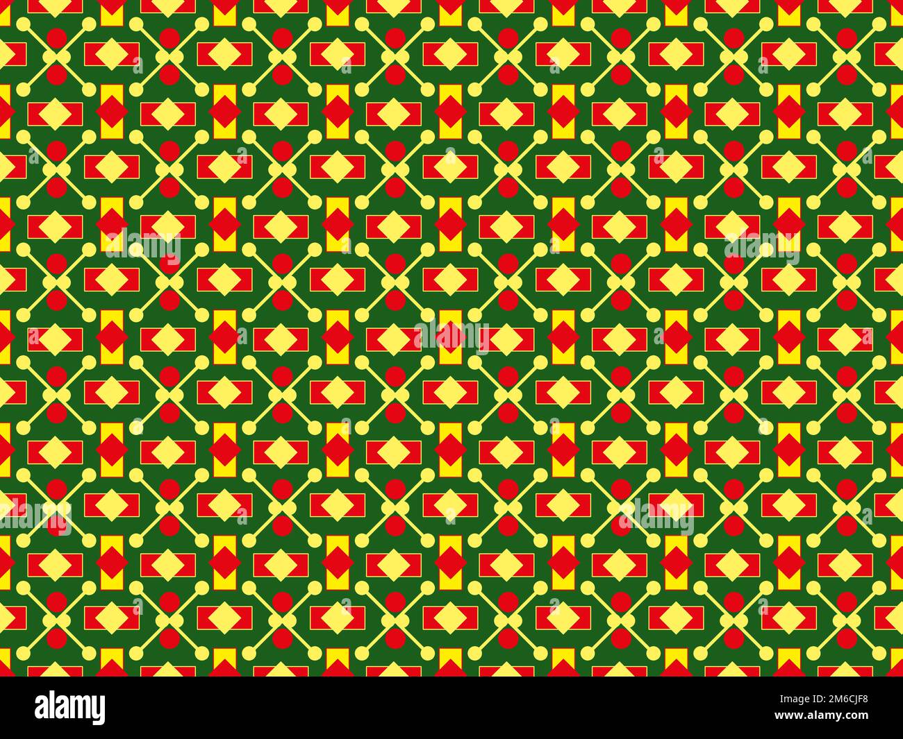 Geometric shapes of different shapes on a seamless colored pattern ...