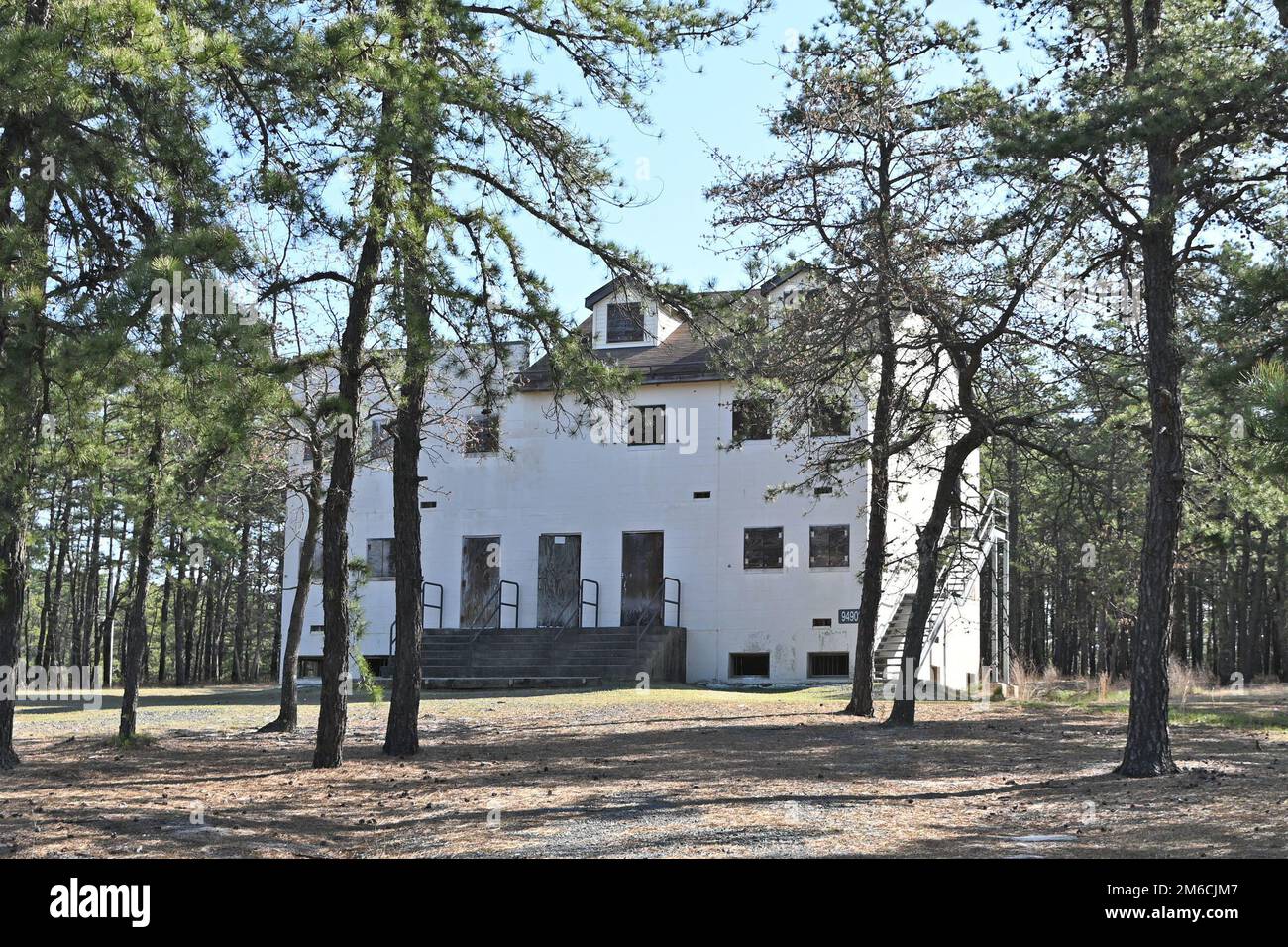 On the Fort Dix Range Complex soldiers train on Range 59F MOUT Site ...