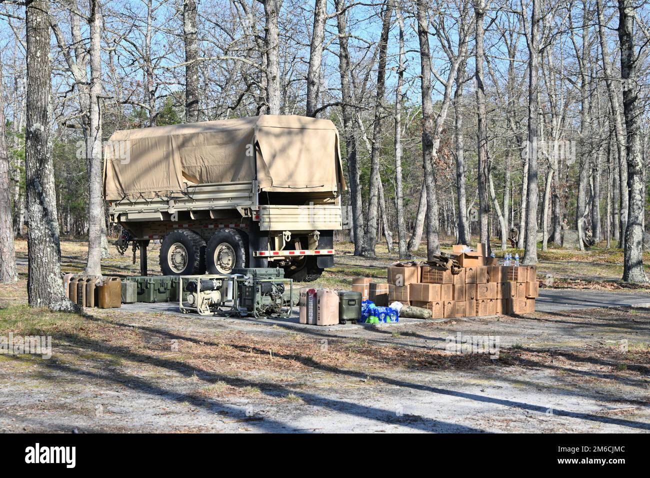 These reserve soldiers are from the 439th QM CO (Quartermaster Company ...