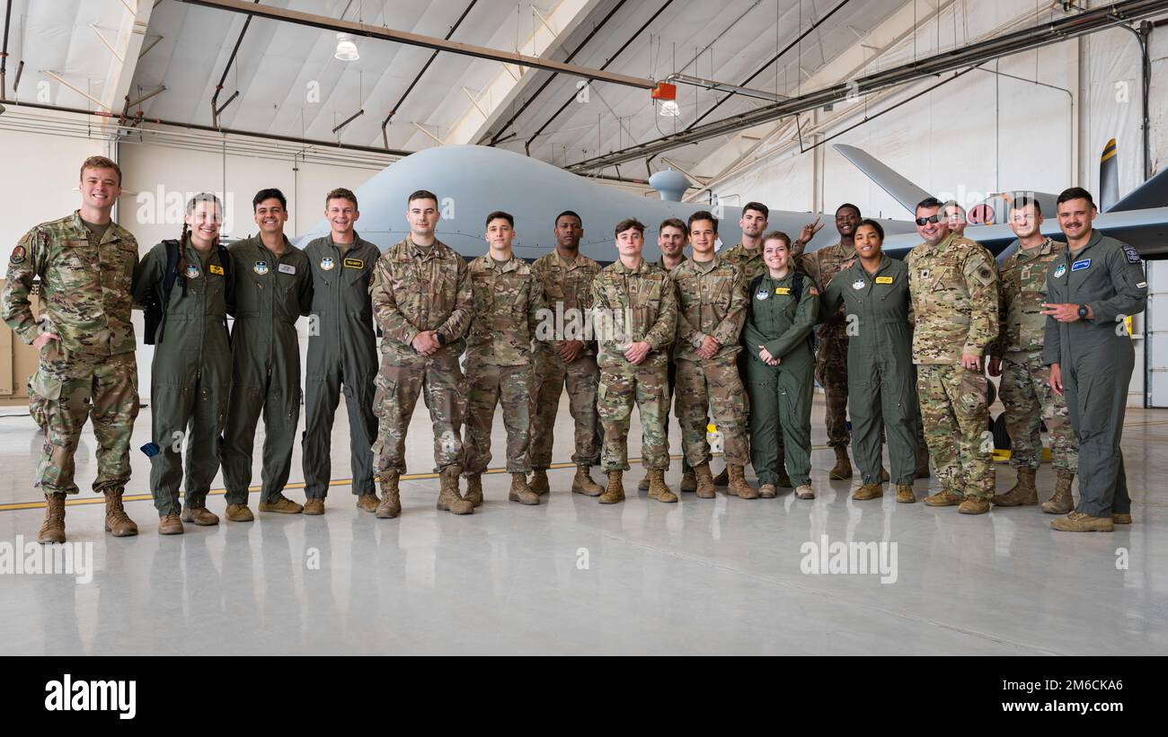 U.S. Air Force Academy cadets assigned to the 4th and 34th Cadet ...