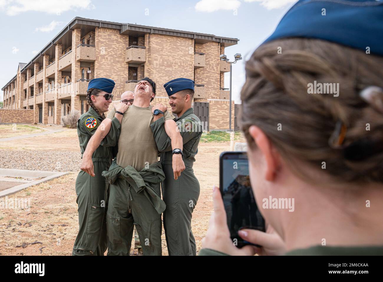 U.S. Air Force Academy Cadets assigned to the 4th and 34th cadet ...