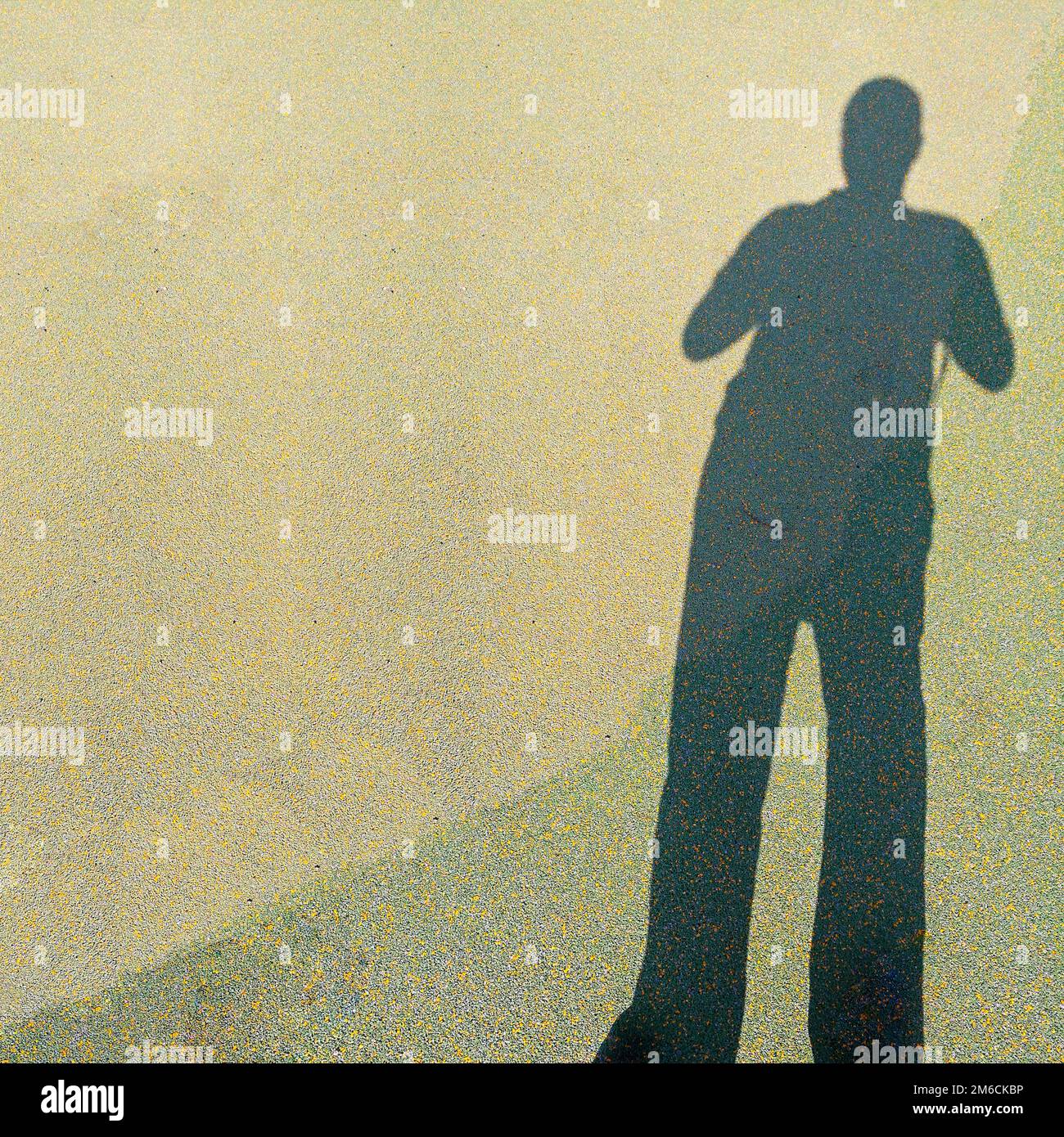 Long human shadow Stock Photo - Alamy