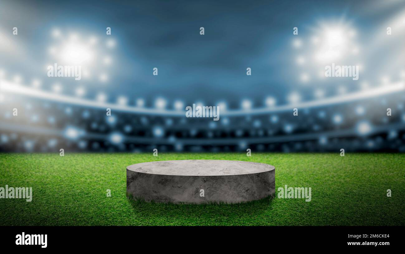 Soccer podium stadium hi-res stock photography and images - Alamy